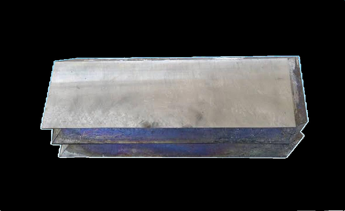 Single Herringbone Lead Shielding Bricks For Experimental Test