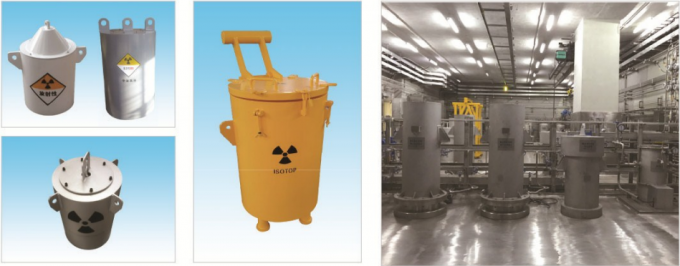 Lead Shielded Box Isotopes For Radioactive Source For Transport Storage