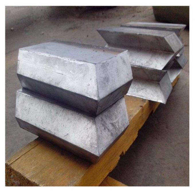 Double Herringbone Lead Shielding Bricks Customized 15Mm For Industrial NDT